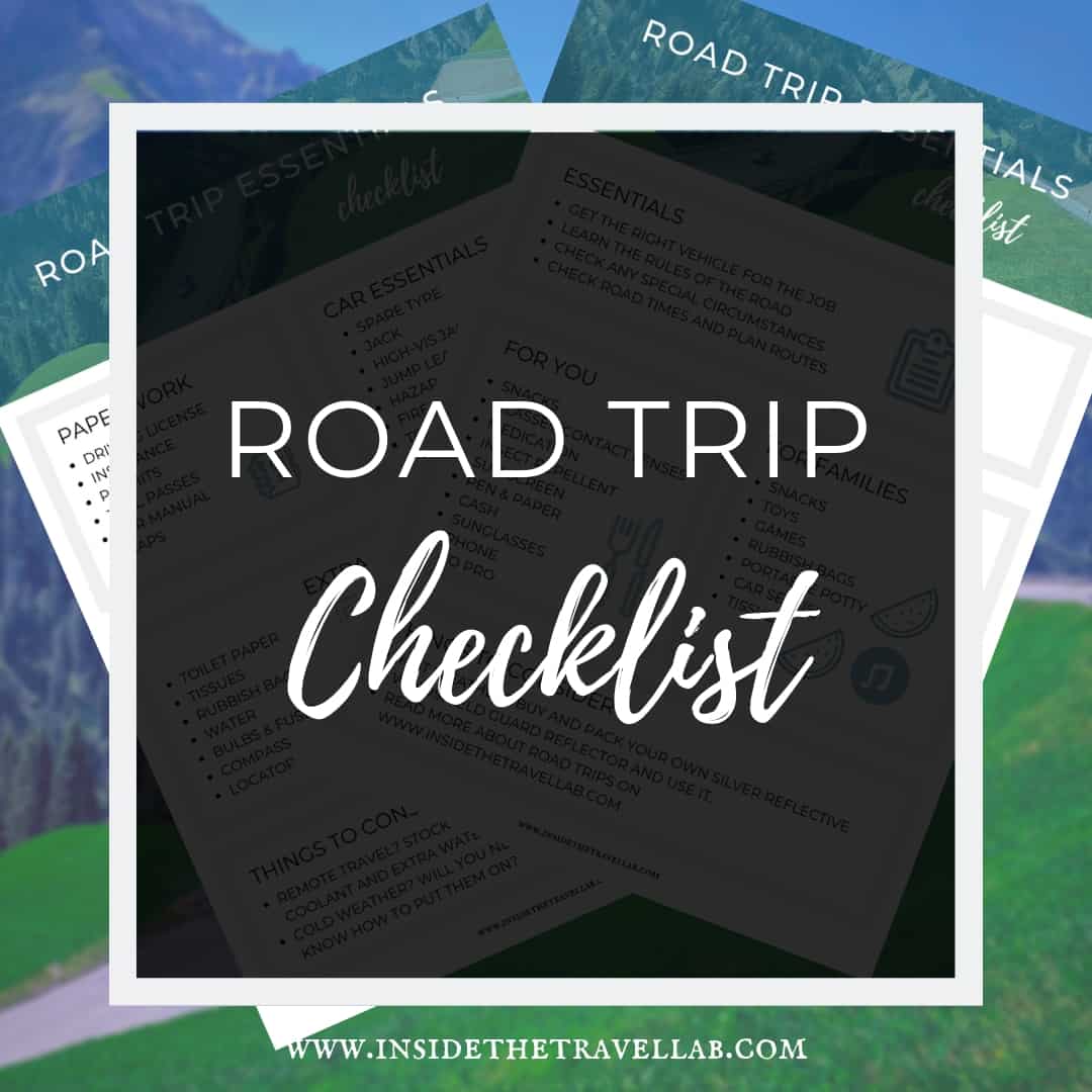 Road Trip Essentials: The Ultimate Guide to Driving [Printable Checklist]