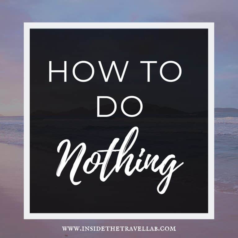 The Importance of Doing Nothing - Science Supports What Nature Knows