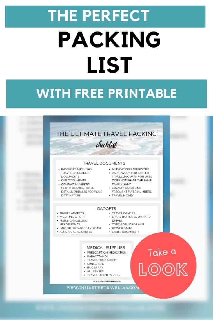 Printable Holiday Packing List PDF: The Only Checklist You Need
