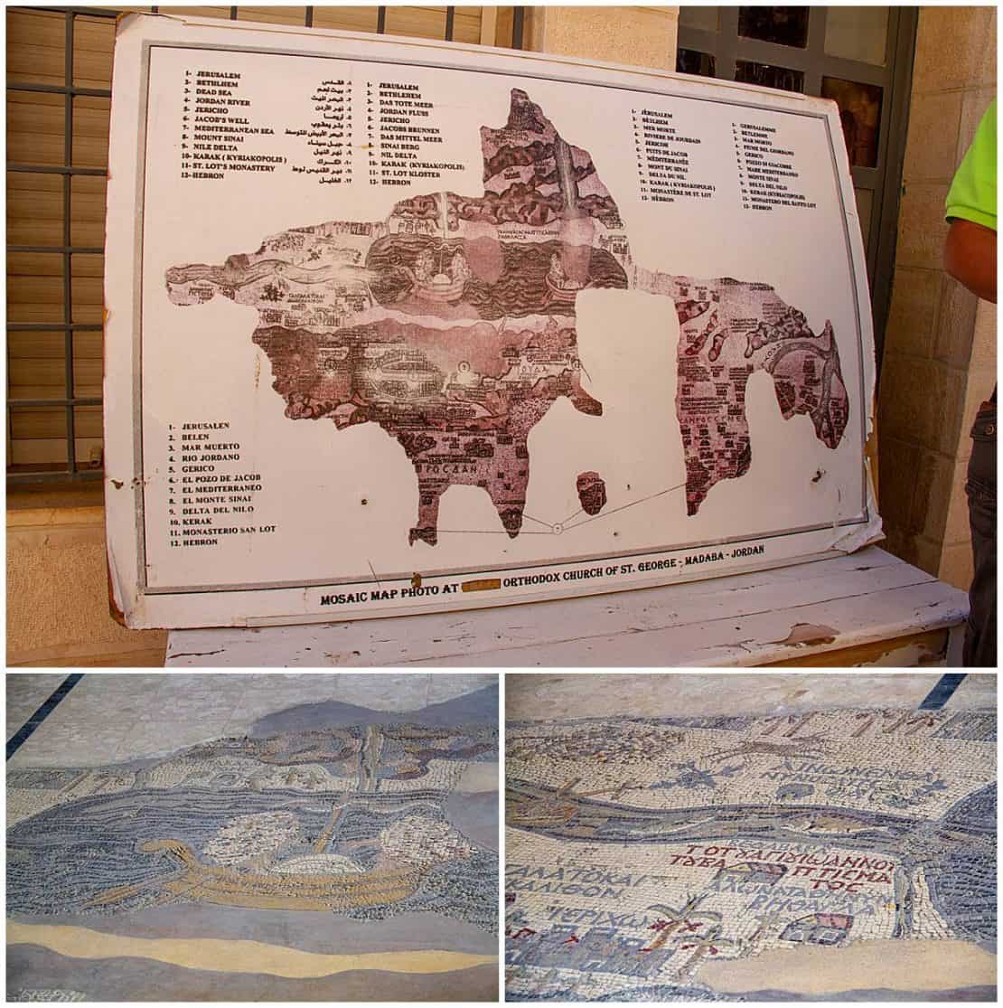 The Incredible Madaba Mosaics - Ancient Holy Land and World Records