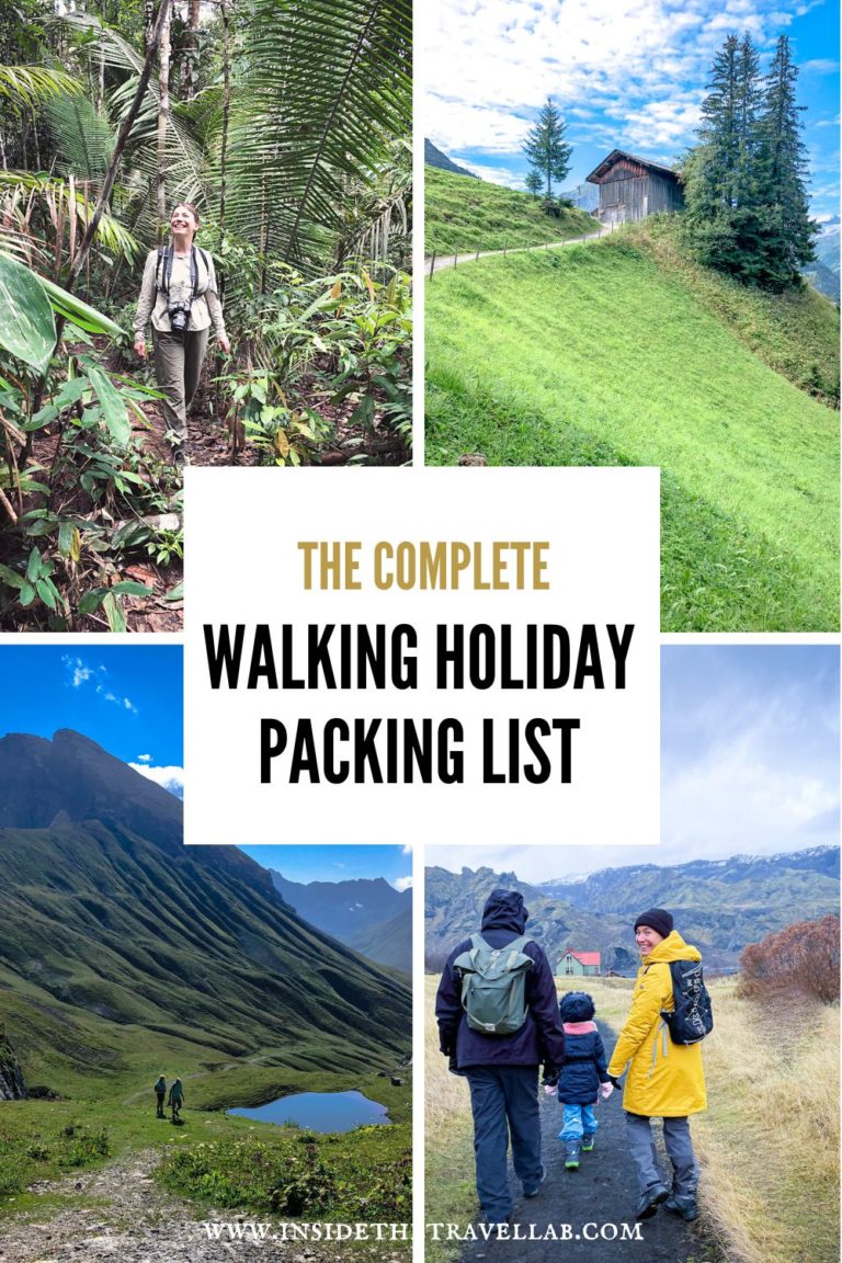 Your Walking Holiday Packing List: The Ultimate Hiking Checklist