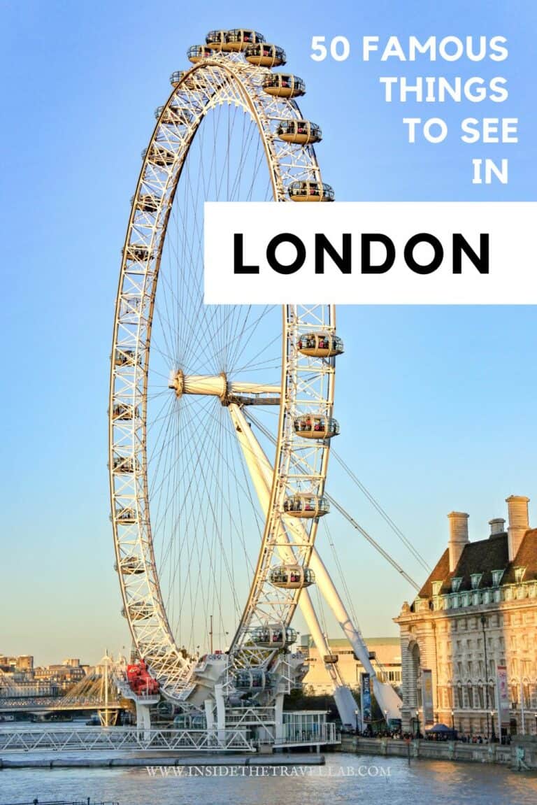 What is London famous for?